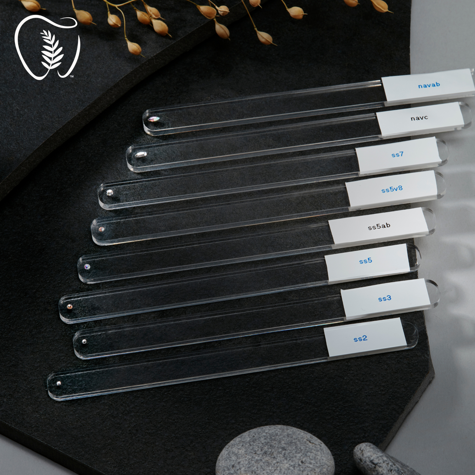 Pre-Made Tooth Gem Display Size Sticks For Clinics – Fern Whitening ...